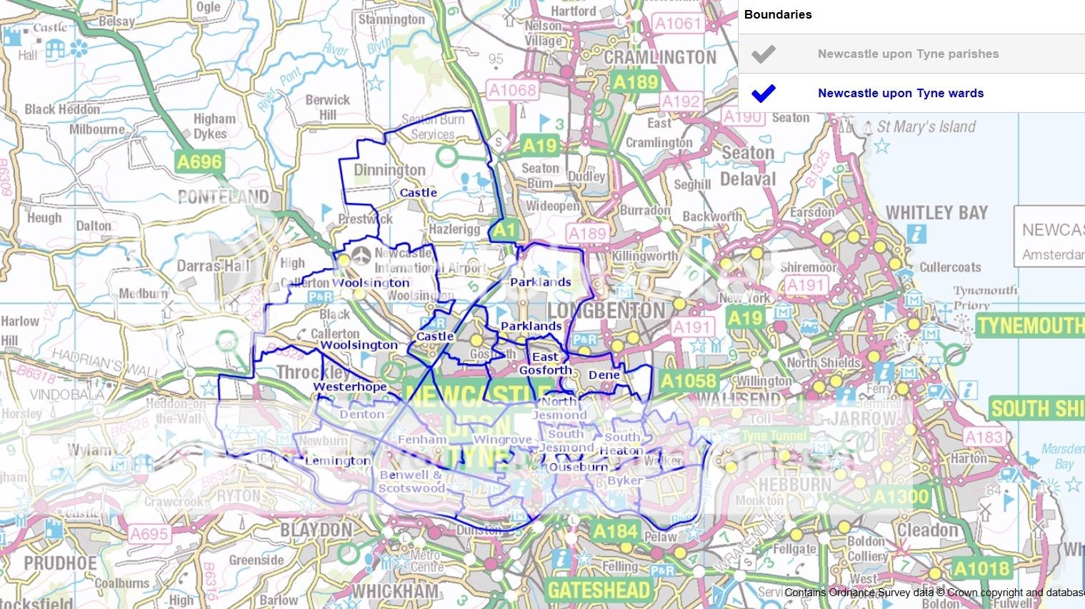 BOUNDARIES, PLACES & POPULATION - Local Authority Boundaries / Postal ...