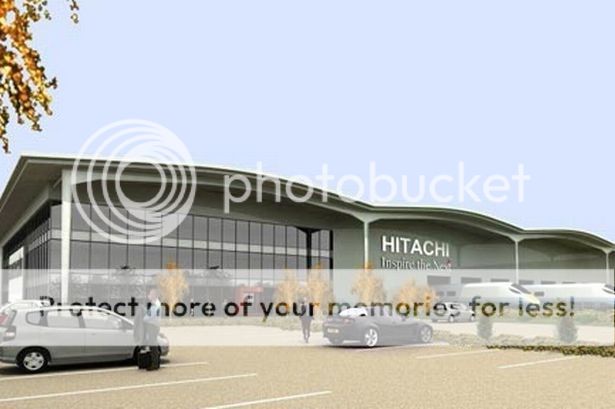Hitachi Train Factory | Newton Aycliffe | 3fl | Completed ...
