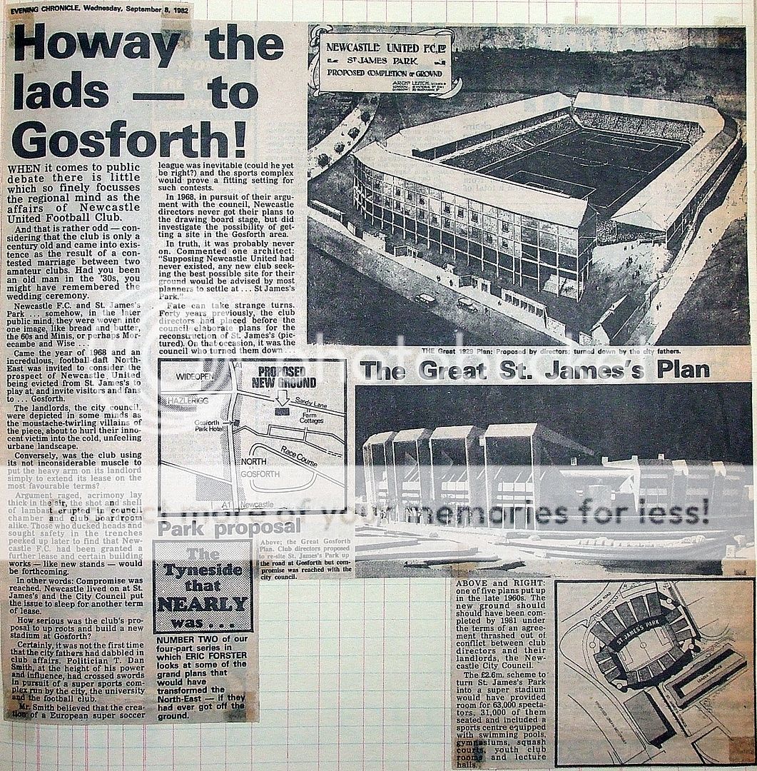 Newcastle - Grand Development Plans and Ideas (over the years ...