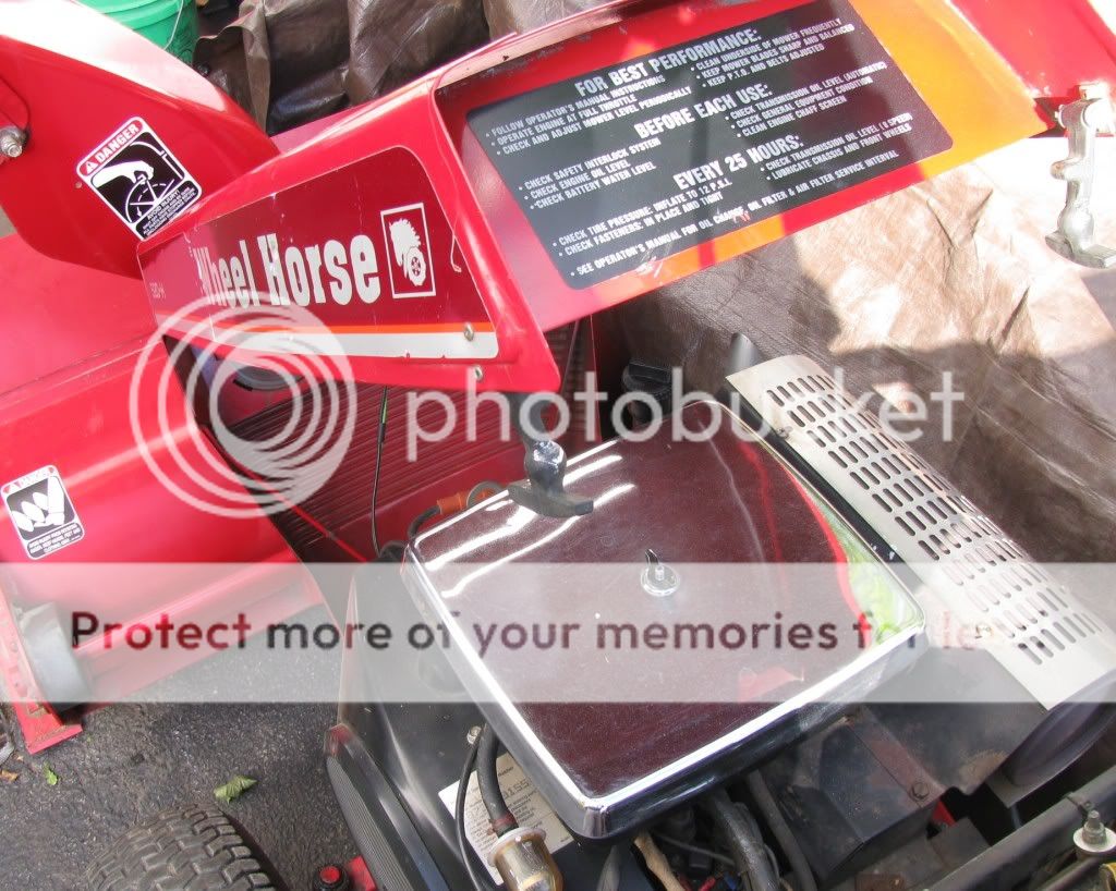 my new to me 520h - Wheel Horse Tractors - RedSquare Wheel Horse Forum