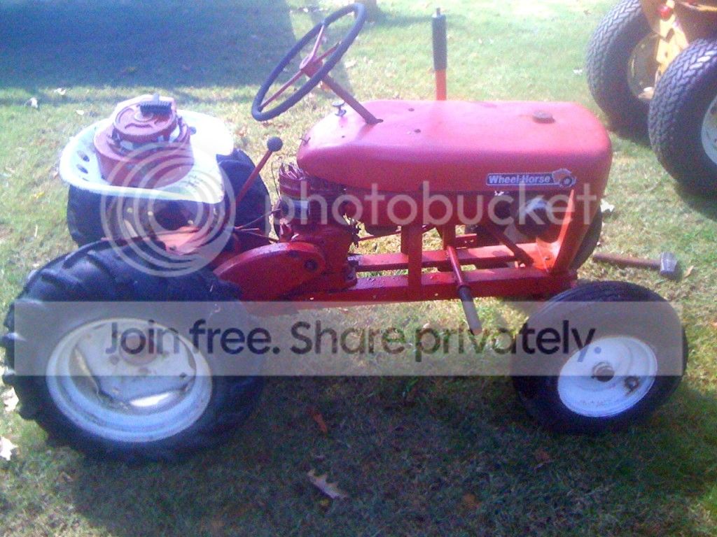 RJ 58 My first WH - Wheel Horse Tractors - RedSquare Wheel Horse Forum