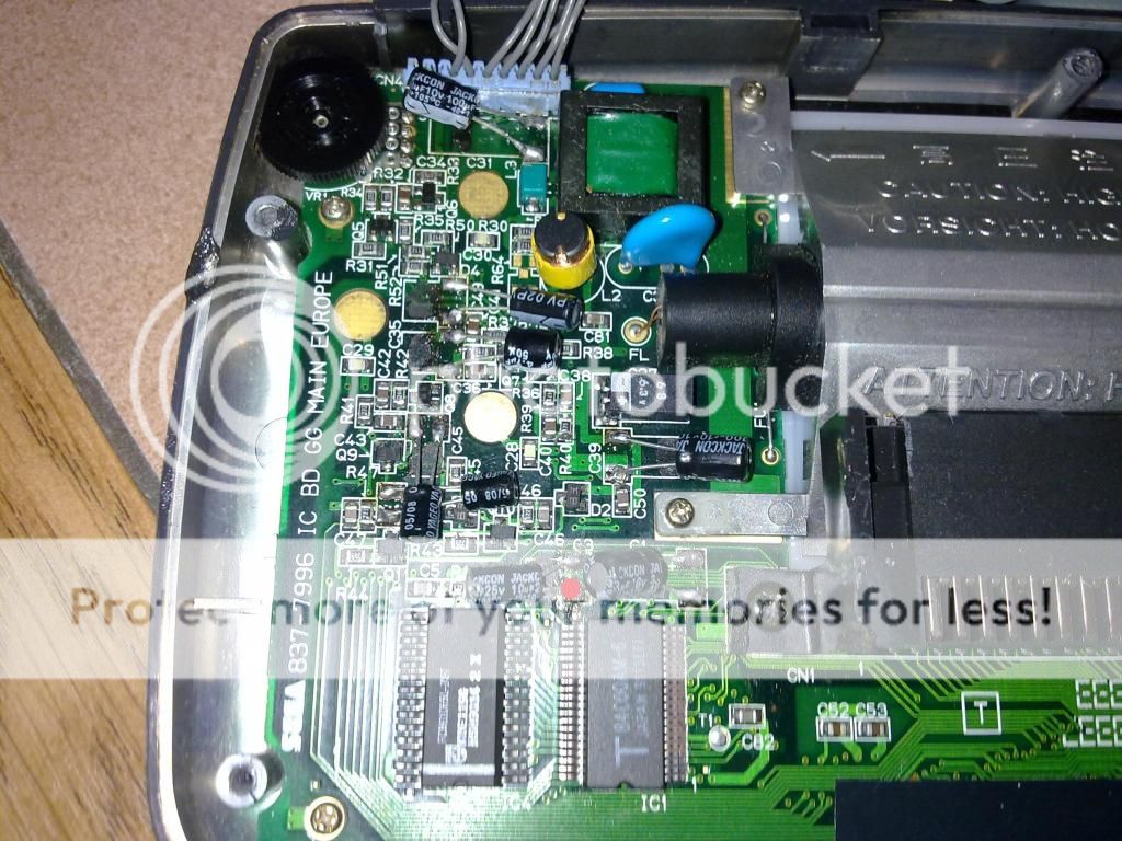Game Gear: Kondensatoren austauschen - Seite 7 - Sega - Circuit-Board