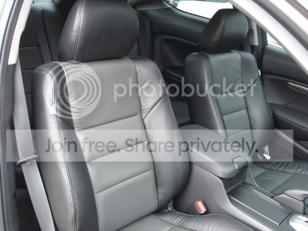 two tone katzkin installed!!! | Honda Accord Forums - The DriveAccord ...